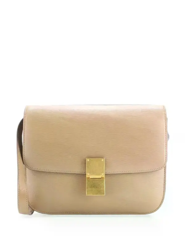 Celine Classic Box Bag Grainy Leather Medium Crossbody Bag