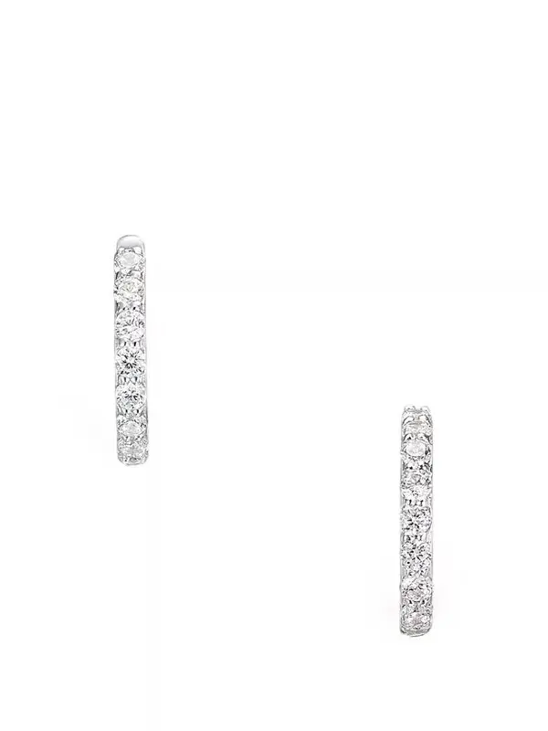 ANABELA CHAN Lab-grown Diamond Hoop Earrings