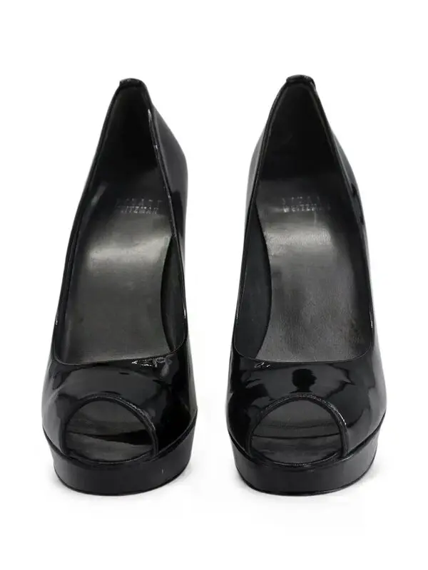 STUART WEITZMAN Peep-toe Platform Pumps