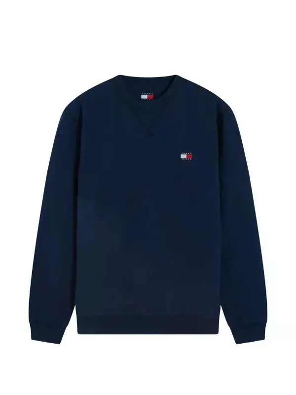 Tommy Hilfiger Logo-patch Crew-neck Sweater