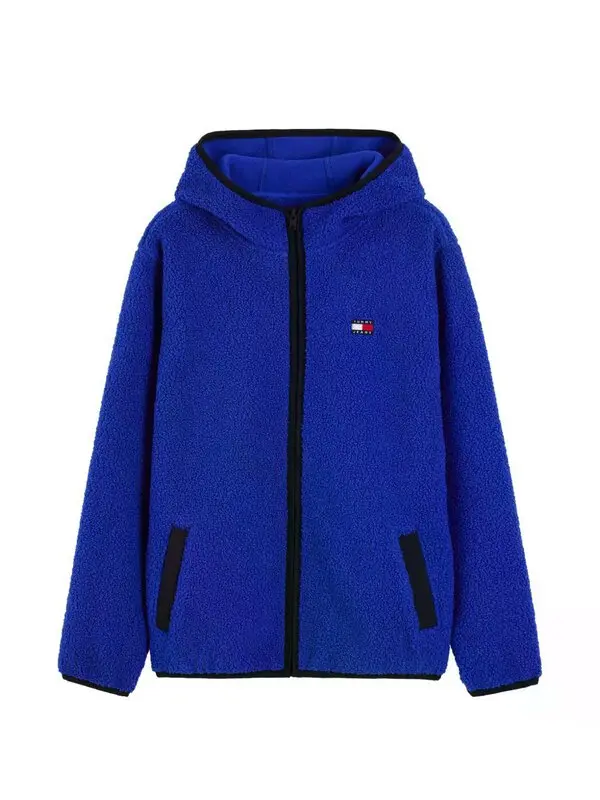 Tommy Hilfiger Logo-patch Borg-fleece Jacket