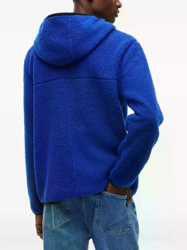 Tommy Hilfiger Logo-patch Borg-fleece Jacket