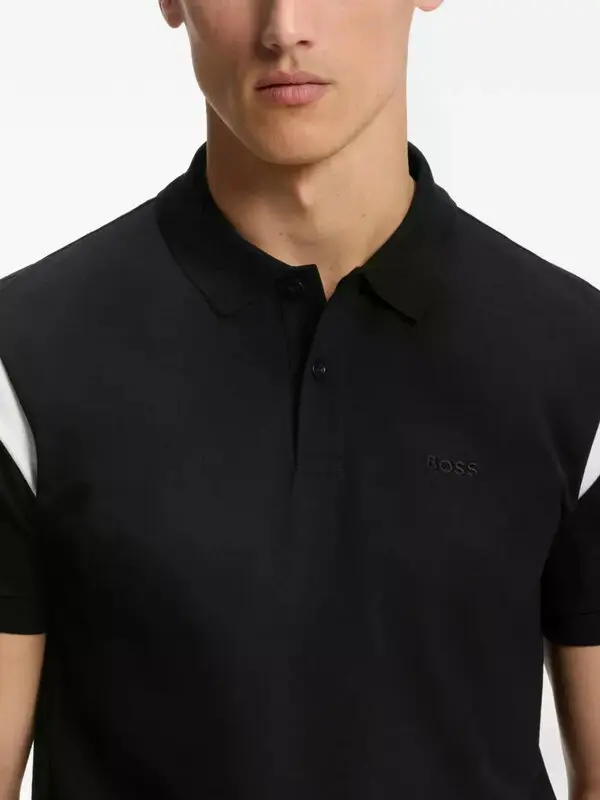 BOSS Paddy Colour-block Polo Shirt