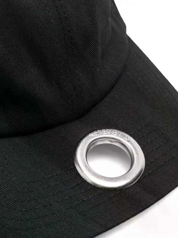 Vetements Eyelet-embellished Cotton Baseball Cap