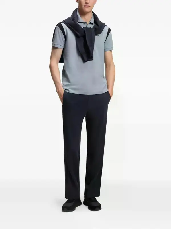 BOSS Paddy Contrast-panel Polo Shirt