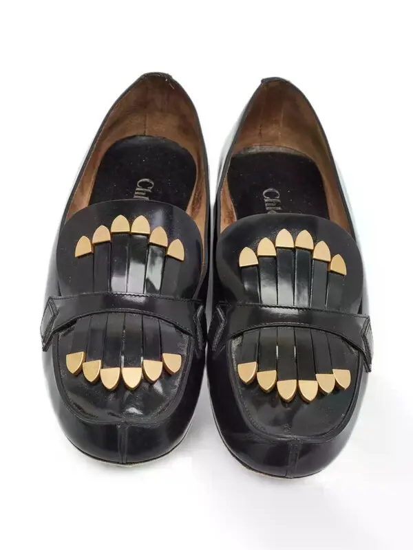 Chloé Fringe-detail Loafers