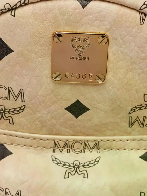 Mcm Mini Stark Visetos Backpack