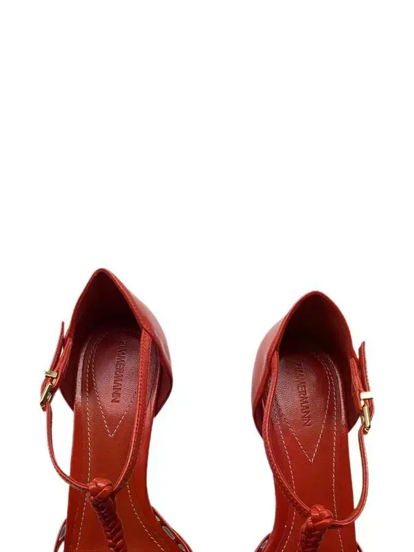 Zimmermann Braided T-strap Pumps