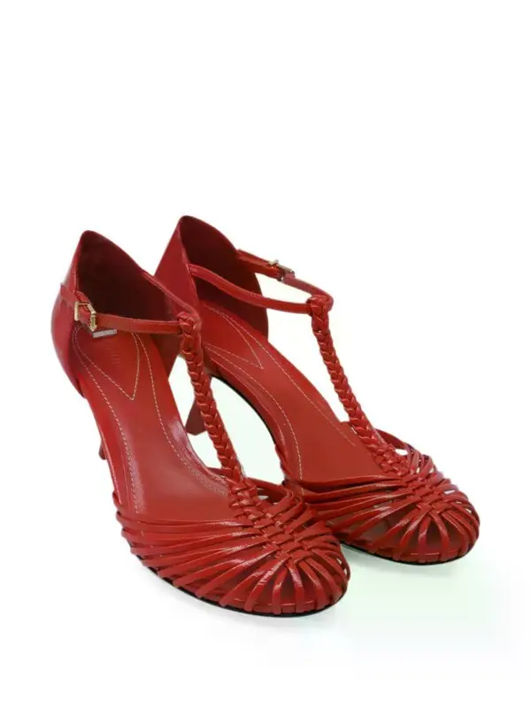 Zimmermann Braided T-strap Pumps