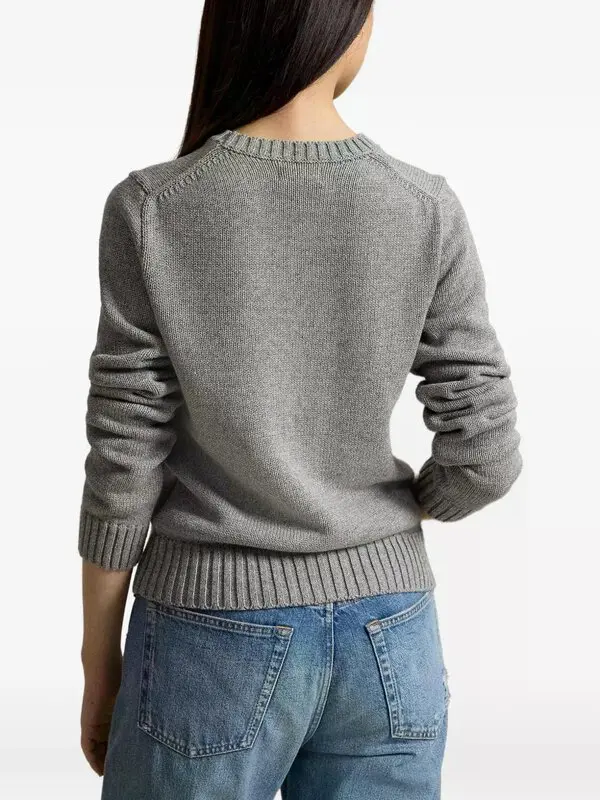 Polo Ralph Lauren Flag Cotton Crewneck Jumper