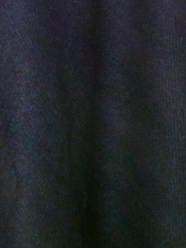 Hermès Wool Tassel Fringe Poncho