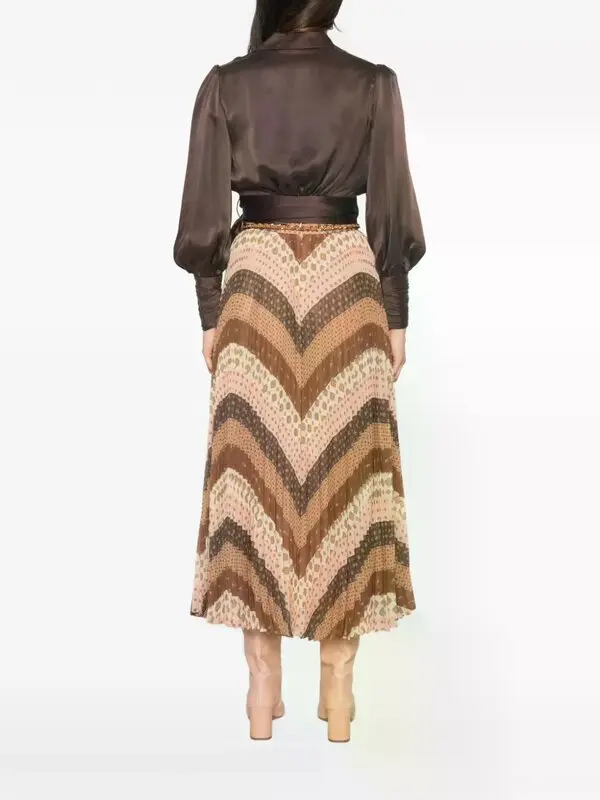 Zimmermann Wrap-style Long-sleeve Blouse