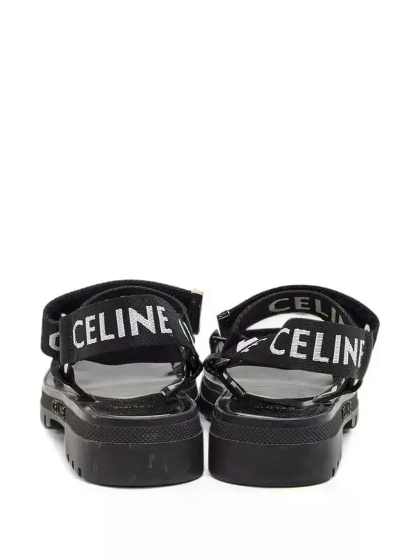 Celine Leo Slingback Flat Sandals