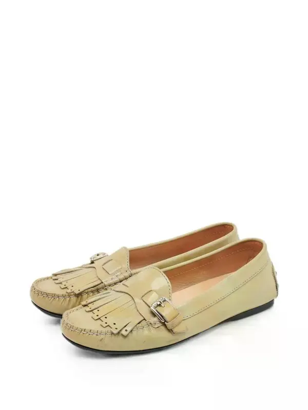 TOD'S Gommino Fringed Buckle Loafers