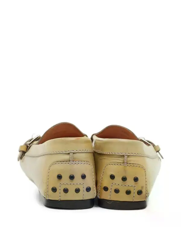 TOD'S Gommino Fringed Buckle Loafers