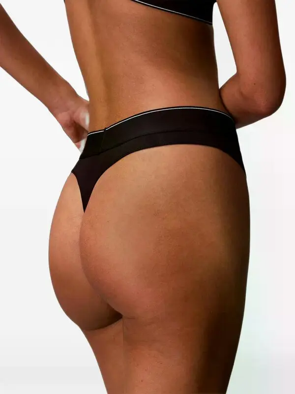 Calvin Klein Logo-waistband Thong
