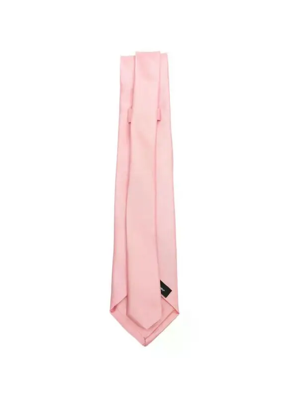SAPIO Satin Finish Pointed Tip Neck Tie - Pink