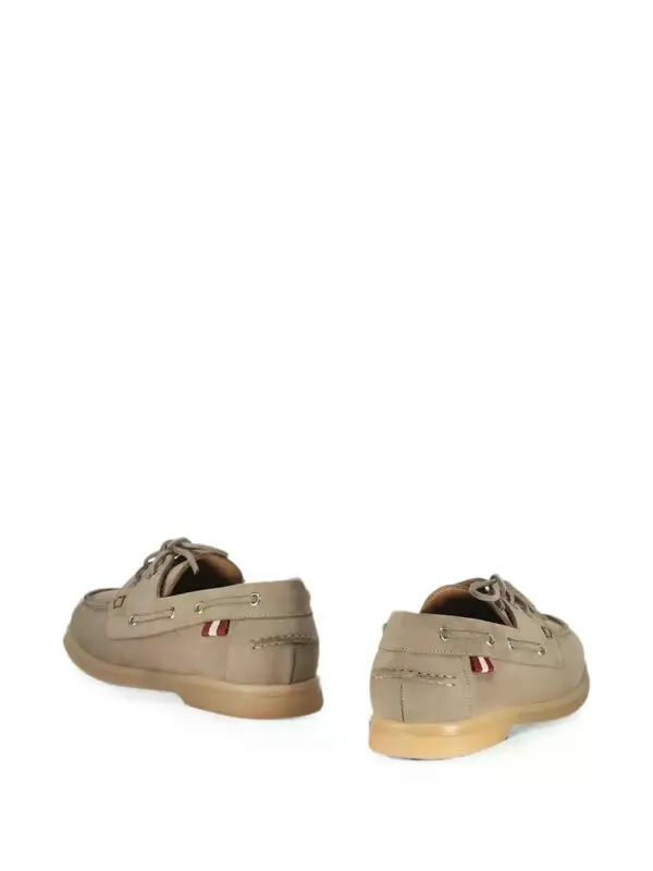 Bally Suede Boat Shoes