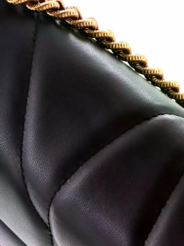 Dolce & Gabbana Devotion Full Flap Quilted Leather Large Shoulder Bag