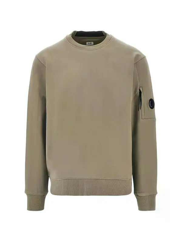 C.P. COMPANY Lens-detail Sweater - Green