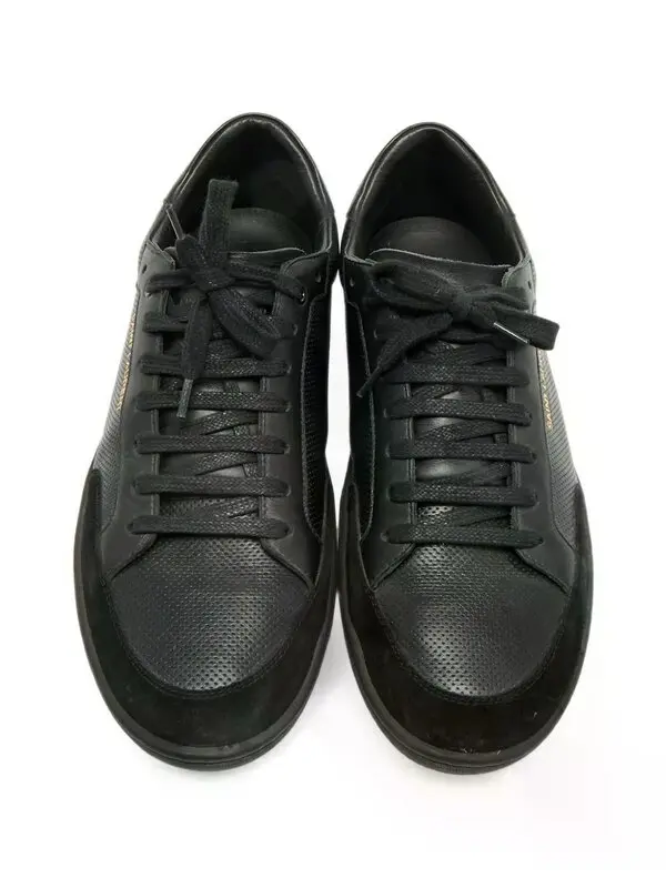 Saint Laurent Court Classic Perforated Sneakers