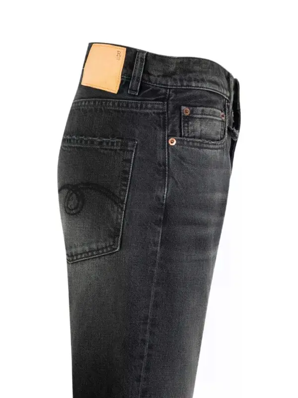 R13 Selvedge Cuffed Jeans