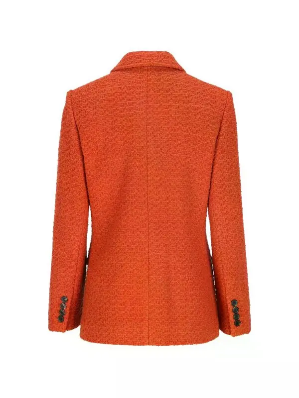 Saint Laurent Single-breasted Tweed Jacket