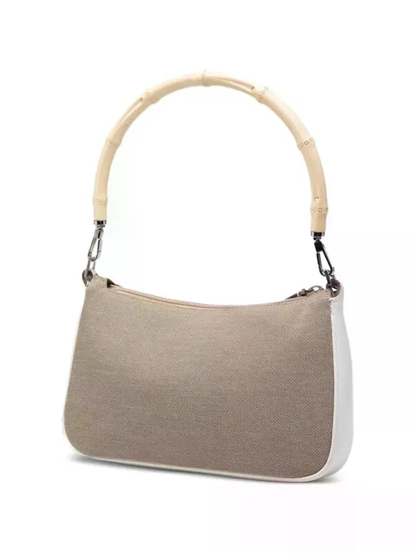 Gucci Gg Canvas Bamboo Top Handle Handbag