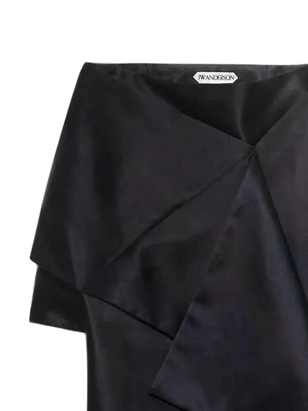 JW Anderson Cross-drape Mini Skirt