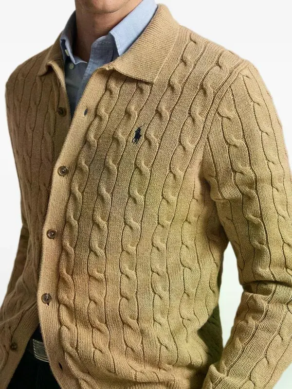 Polo Ralph Lauren Cable-knit Cotton Cardigan