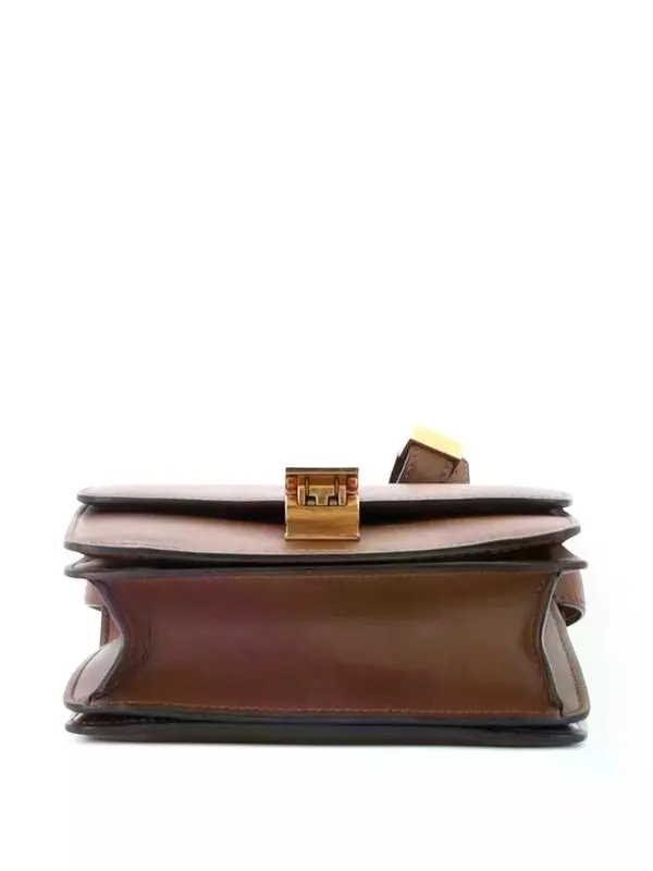 Celine Smooth Leather Classic Box Bag - Brown