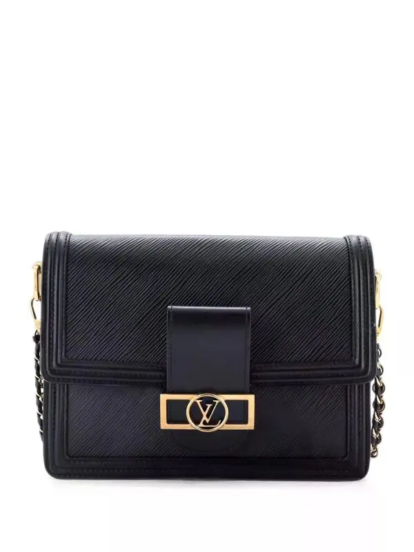 LOUIS VUITTON Dauphine Epi Leather Mm Shoulder Bag