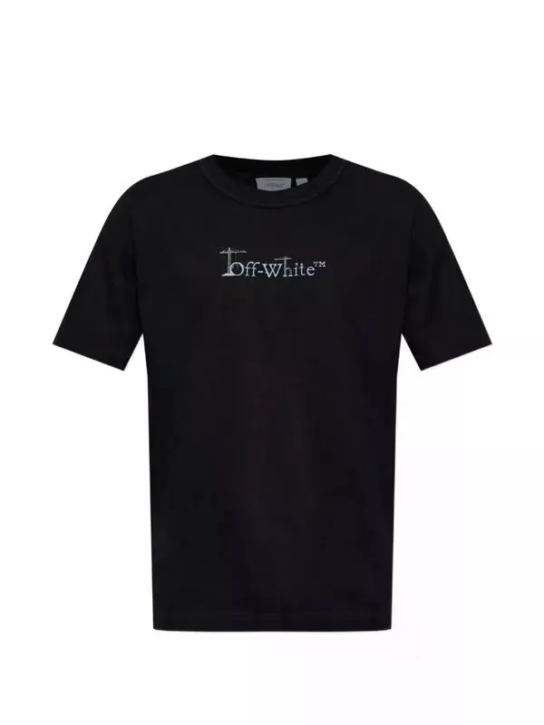 Off-White Logo-print Cotton T-shirt
