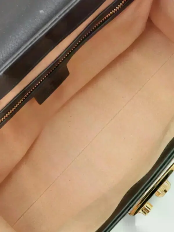 Gucci 2016-2026 Small Gg Supreme Padlock Satchel