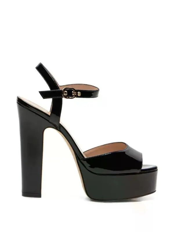 STUART WEITZMAN Reade Platform Sandals - Black