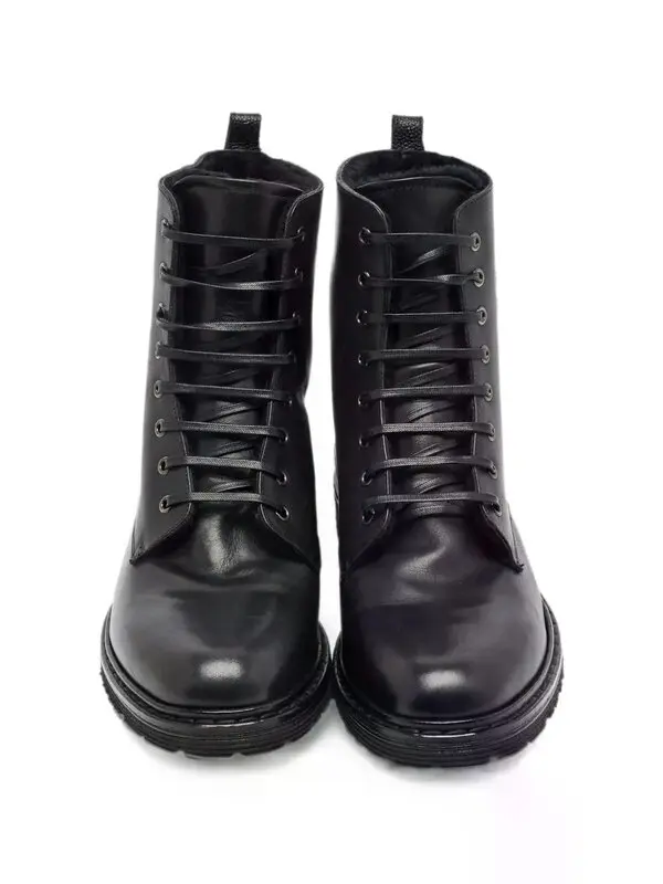 Roberto Cavalli Lace-up Combat Boots