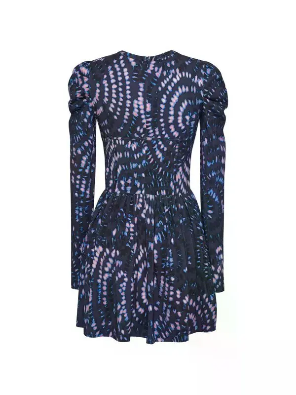 Cara Cara Moonrise Puff-sleeve Mini Dress