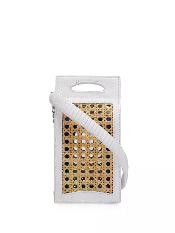 Tyler Ellis Mini Stella Wicker Tote Bag
