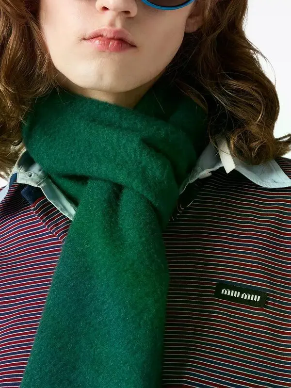 Miu Miu Striped Jersey T-shirt