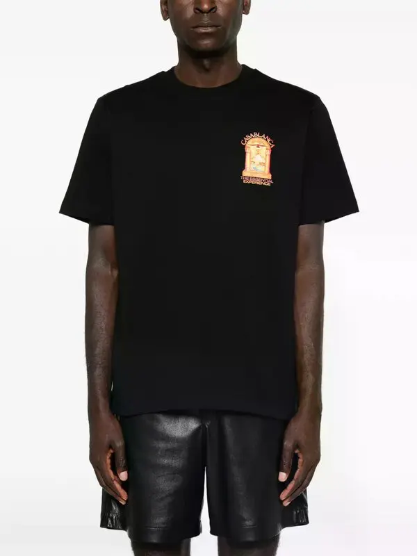 Casablanca Hermons Mirage Arch Graphic-print T-shirt