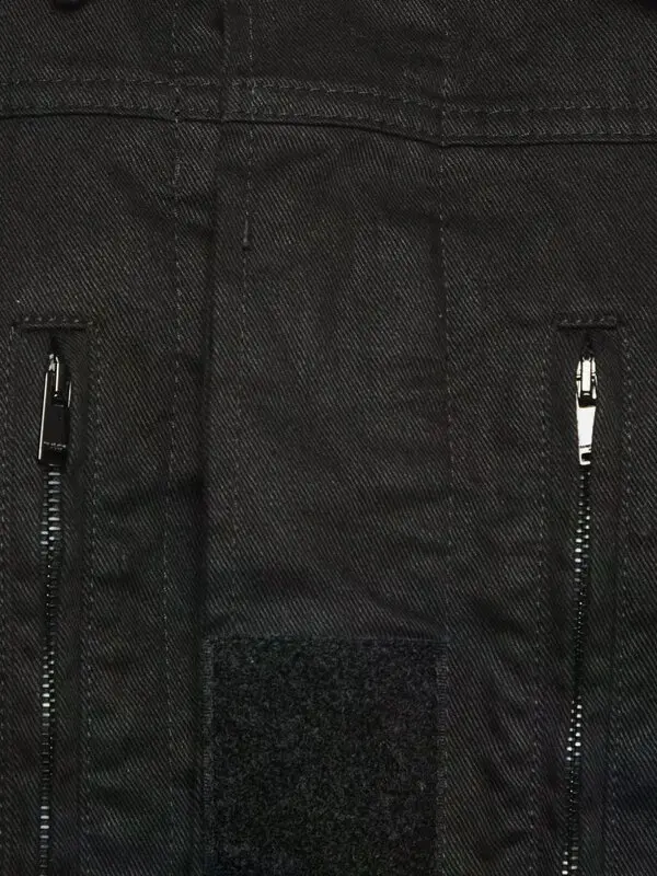 Saint Laurent Gabardine Logo Patch Jacket