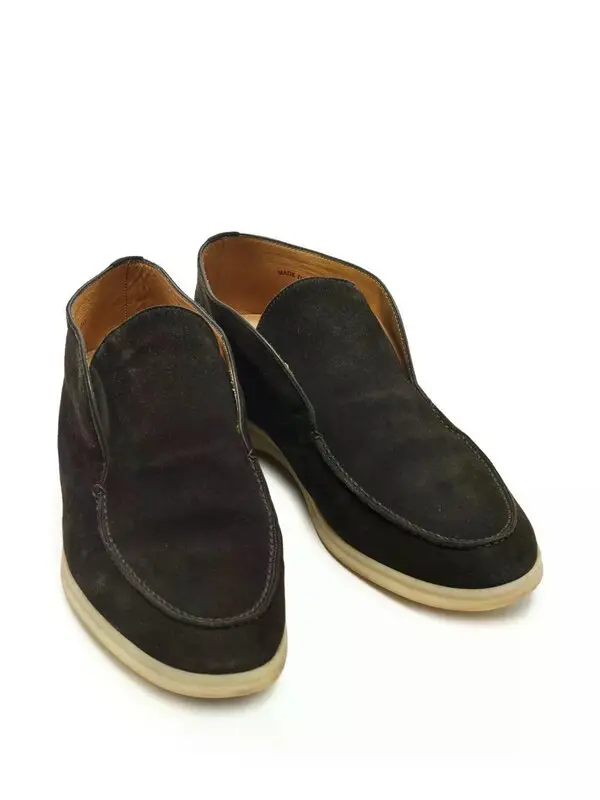 Loro Piana Suede Ankle Boots