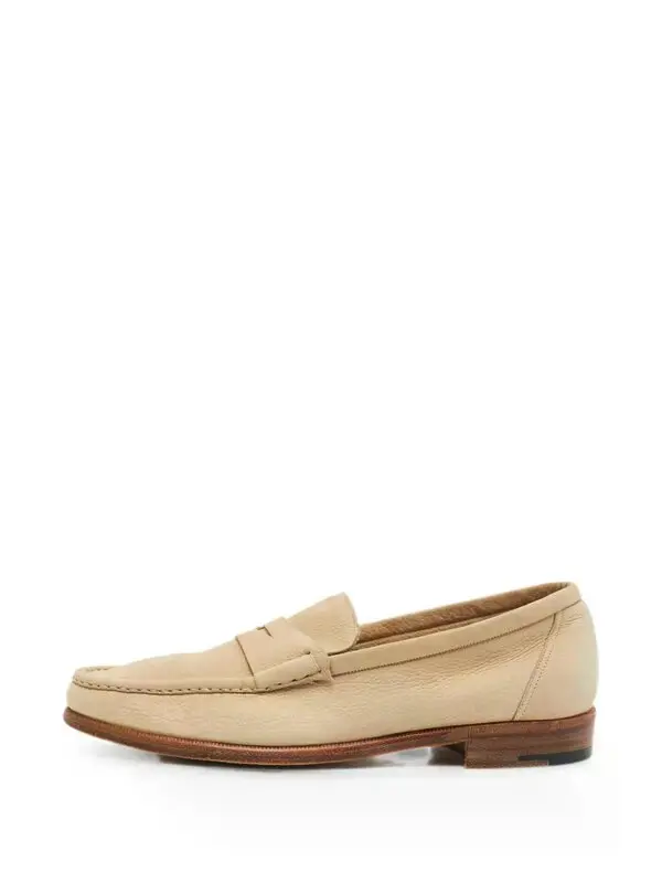 LANVIN Nubuck Leather Loafers