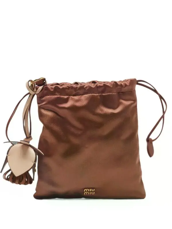 Miu Miu Duchesse Drawstring Pouch Bag