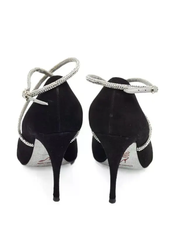 Rene Caovilla Twista Crystal-embellished Pumps