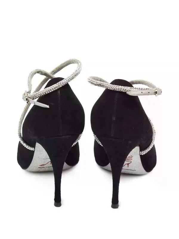 Rene Caovilla Twista Crystal-embellished Pumps