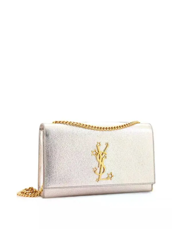 Saint Laurent Classic Monogram Stars Leather Medium Crossbody Bag