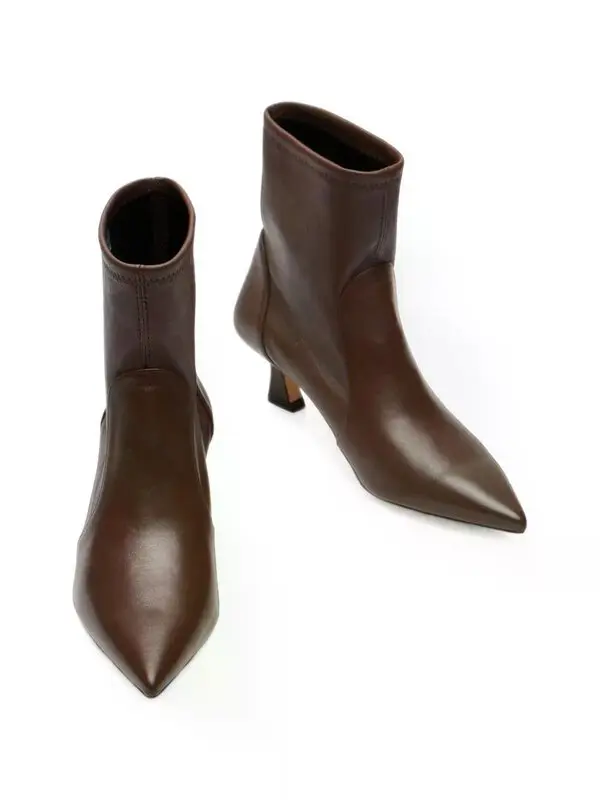 STUART WEITZMAN Vinnie Sculptural-heel Ankle Boots