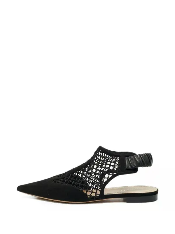 Dior Mesh Slingback Pumps