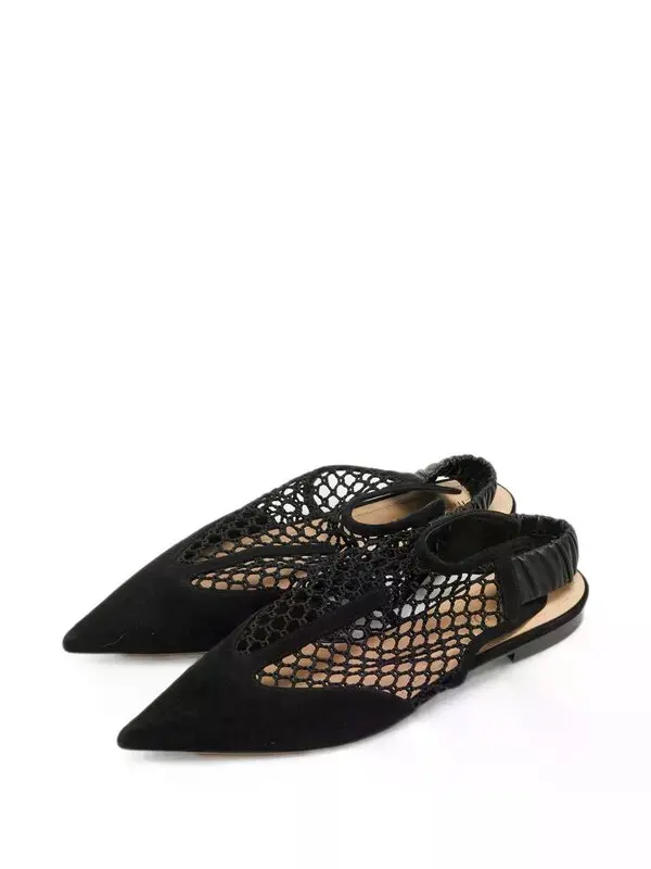 Dior Mesh Slingback Pumps
